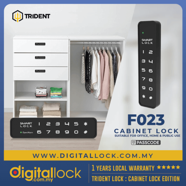 TRIDENT F023 – Cabinet Lock – EAGLE SECURE TECH