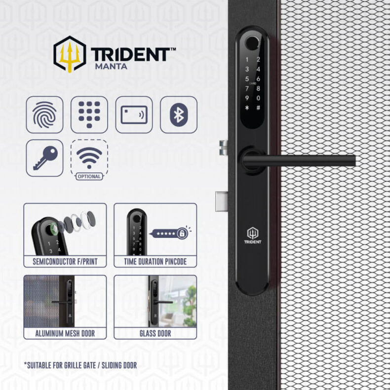 TRIDENT MANTA – SMART DIGITAL LOCK