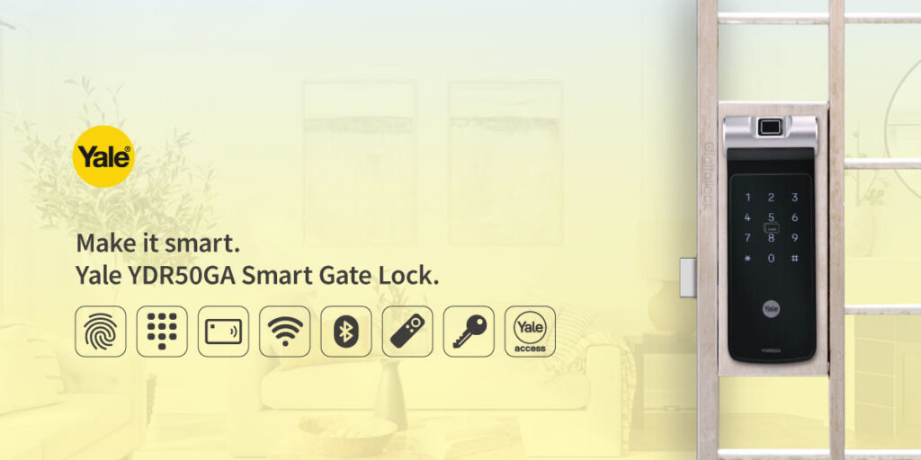 YALE YDR 50GA – SMART DIGITAL LOCK