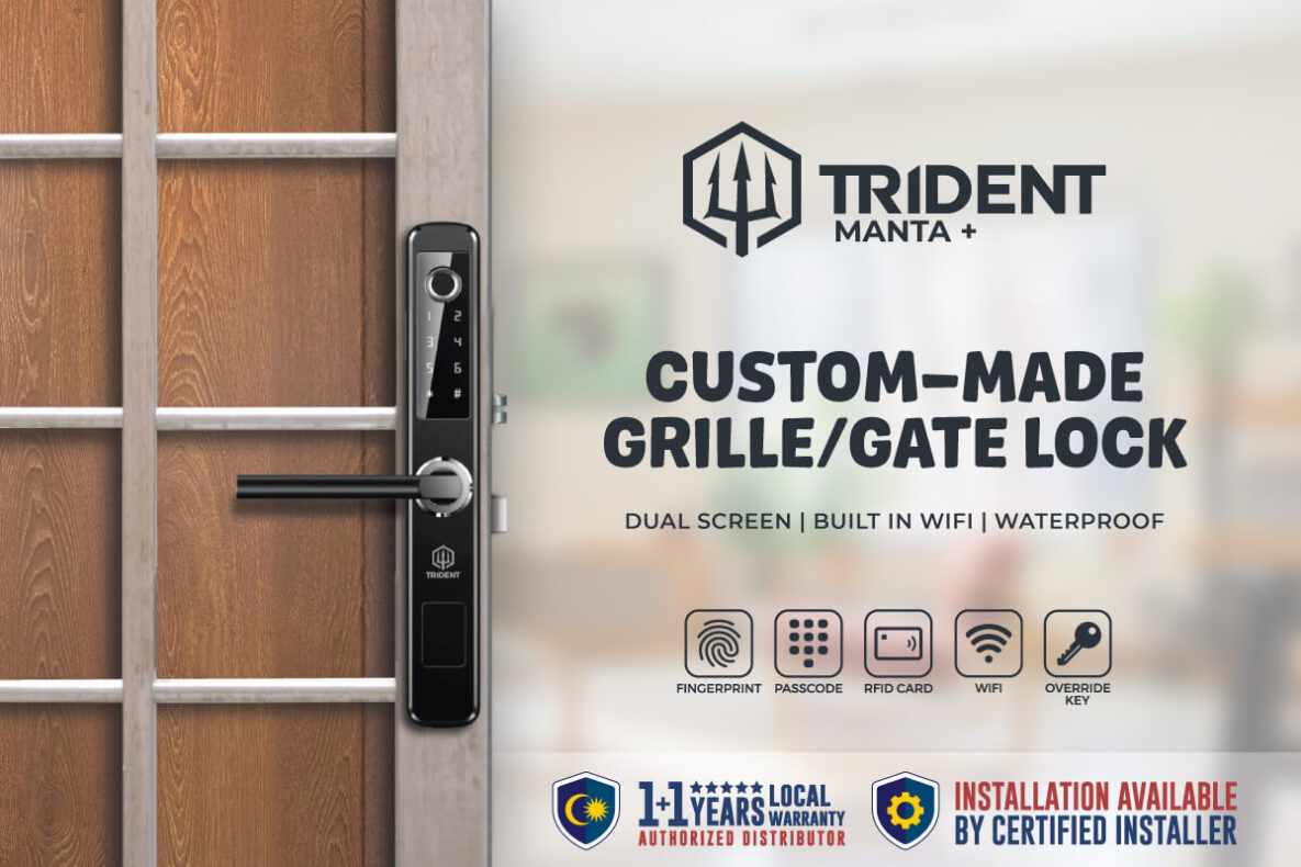 TRIDENT MANTA+ – SMART DIGITAL LOCK