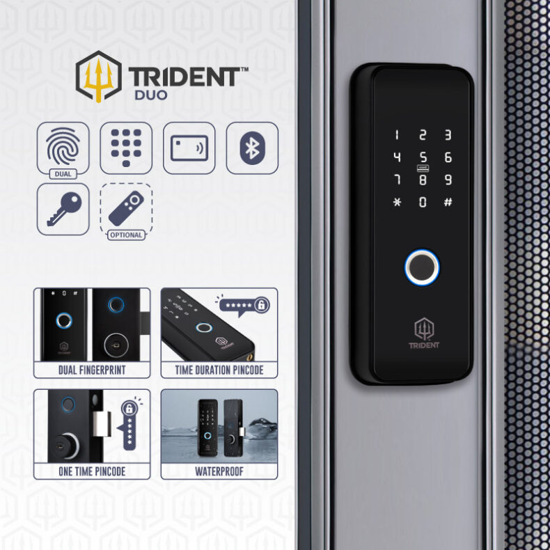 TRIDENT DUO – SMART DIGITAL LOCK