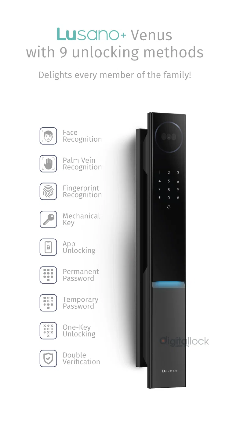 Lusano+ Venus – SMART DIGITAL LOCK