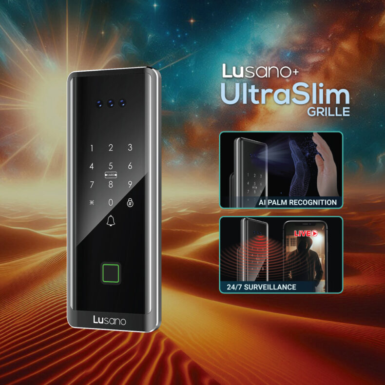 Lusano Ultra Slim Grille – SMART DIGITAL LOCK